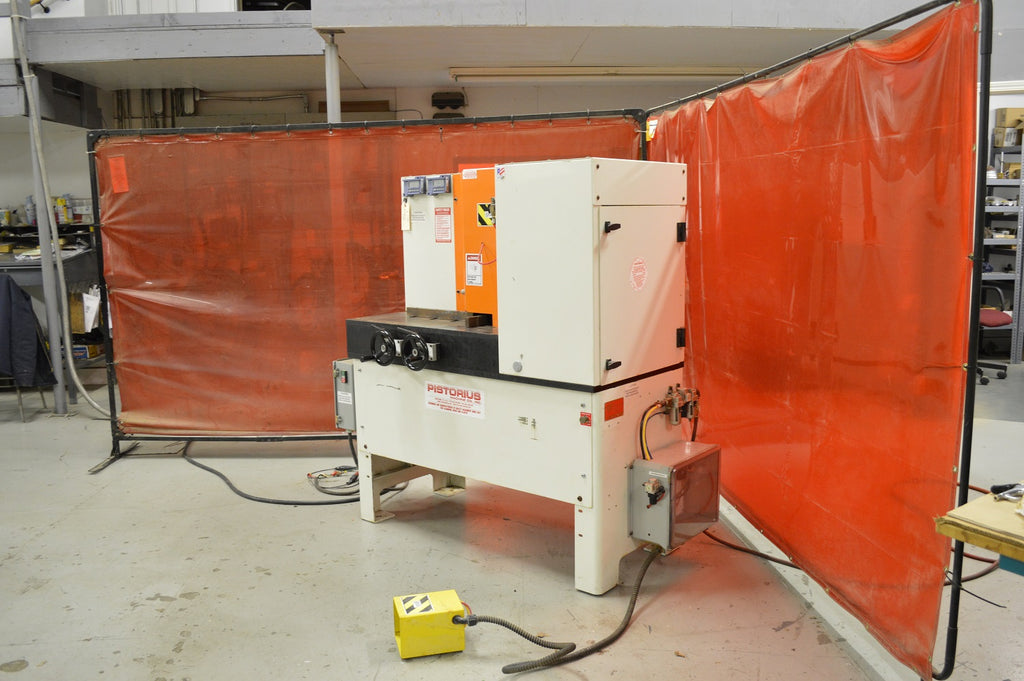 Used French Miter Cut Saw - Pistorius FMS - Woodworking Machinery Man