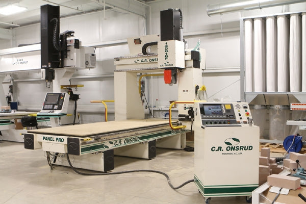 Used 5 ft x 12 ft C.R. Onsrud 145G15F -5 Axis - CNC Router Package