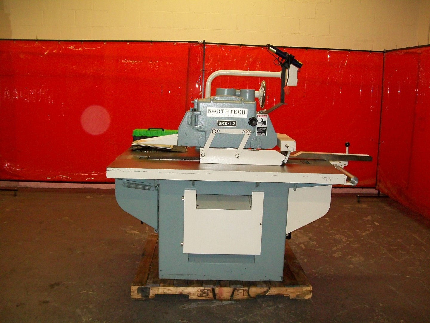 Used Chain Feed Straight Line Rip Saw - Northtech SRS-12