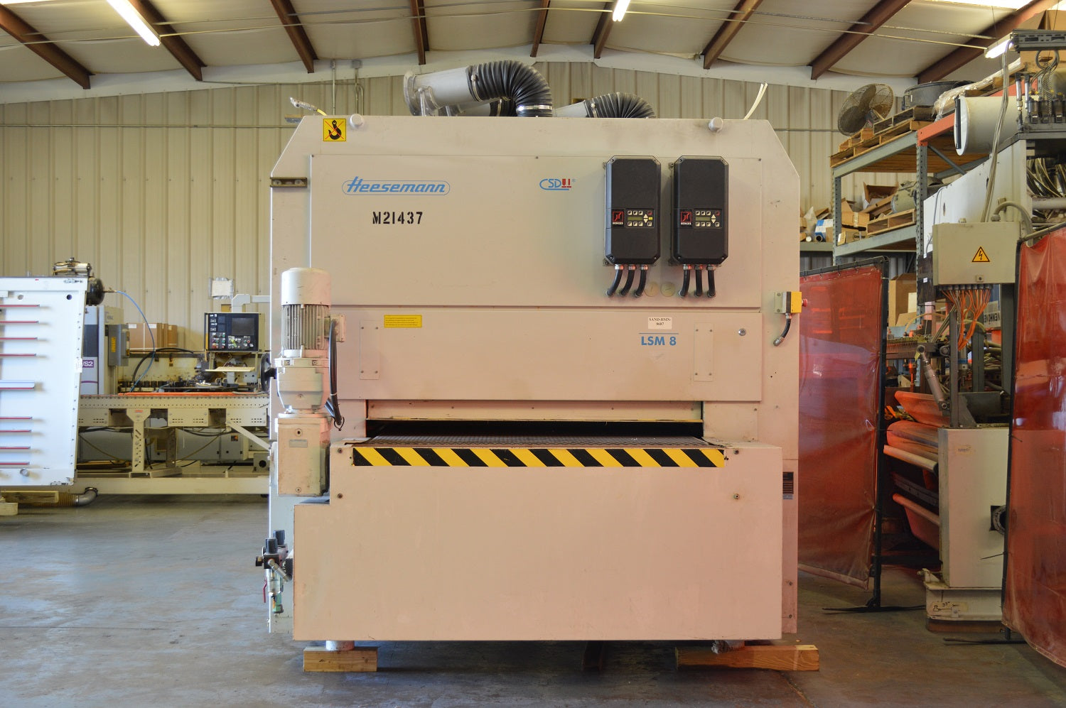 Used Heesemann SM 8 - 3 head - 52" Wide Belt Sander