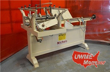 Used Nichols Vertical Boring Machine - Woodworking Machinery Man