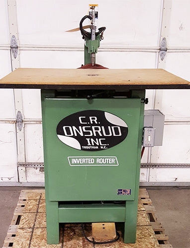 Used Inverted Pin Router - Onsrud - Year Mfg. 2003