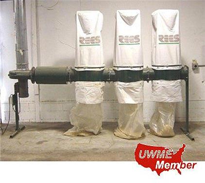 Used Rees C 730-3 Dust Collector – Woodworking Machinery Man