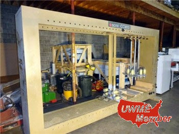 Used Single Bay Case Clamp – SCMI CCM10 - Woodworking Machinery Man